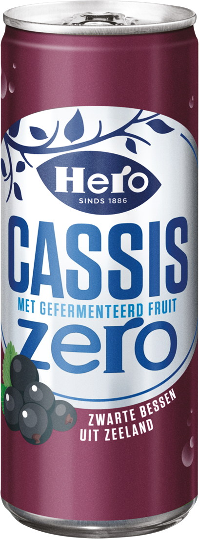 Hero Cassis Zero (24 x 250 ml)