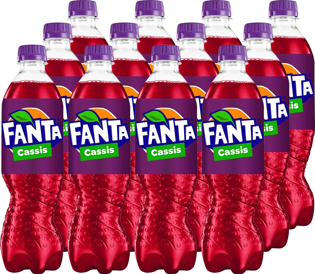 Fanta Cassis (12 x 500 ml) fles