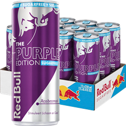 Red Bull Sugar Free Purple Acai Berry (12 x 250 ml)